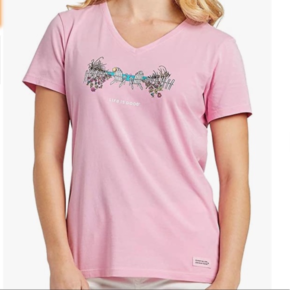 Life Is Good | Tops | Nwt Life Is Good Womens Beach Path Crusherlite ...